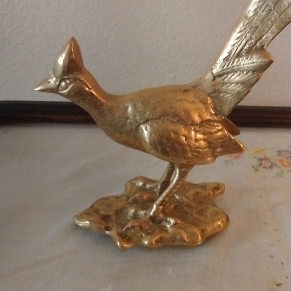 Other | Rare Vintage Solid Brass Roadrunner Figurine | Poshmark